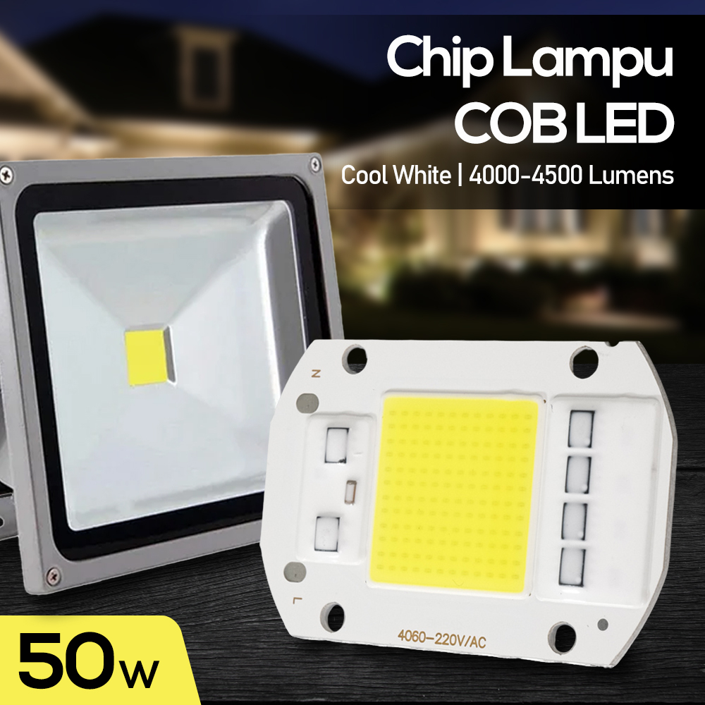 Jual Chip LED Lampu COB Floodlight Spotlight 220V | Shopee Indonesia