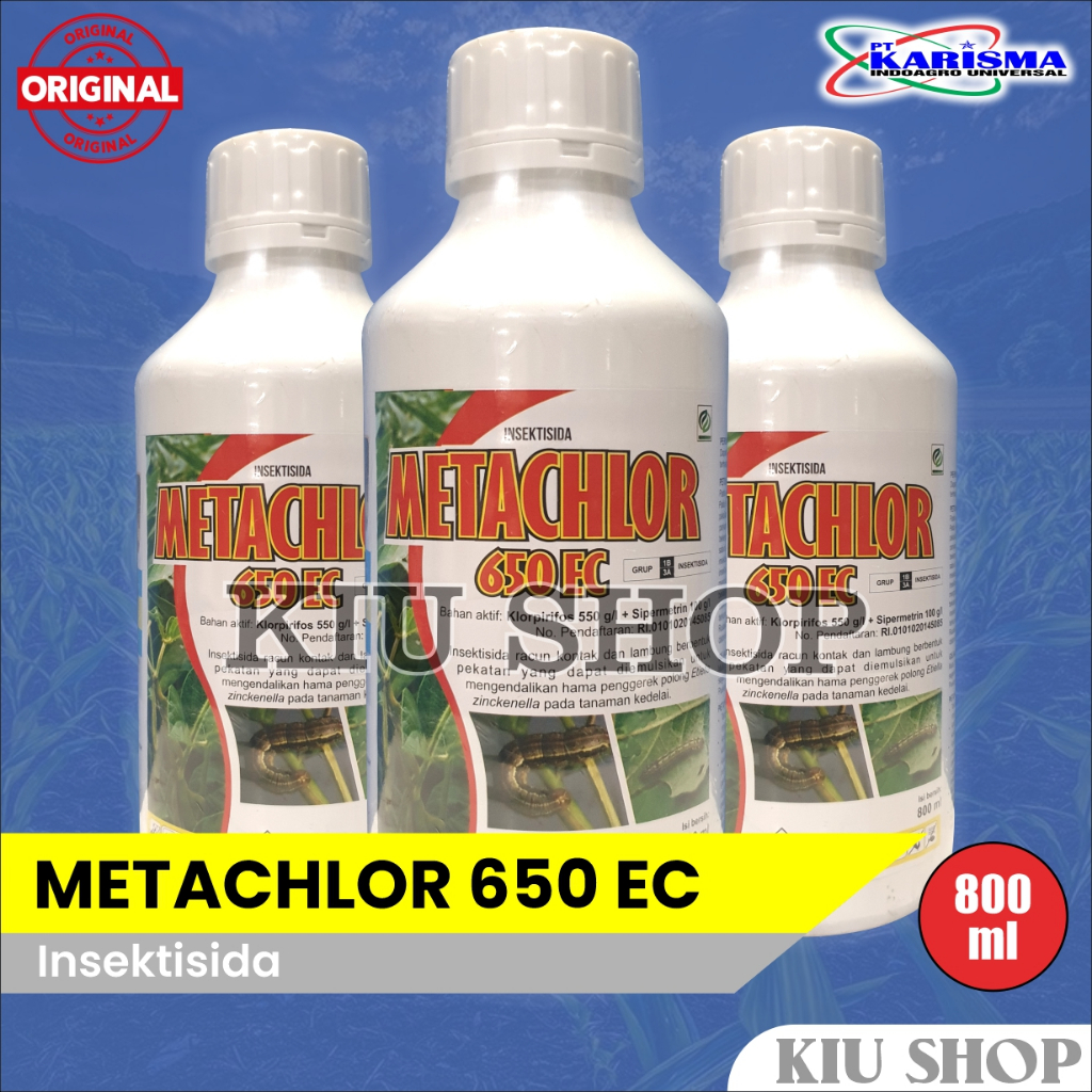 Jual Grosir / METACHLOR 650 EC - 800ml / INSEKTISIDA Basmi Penggerek ...