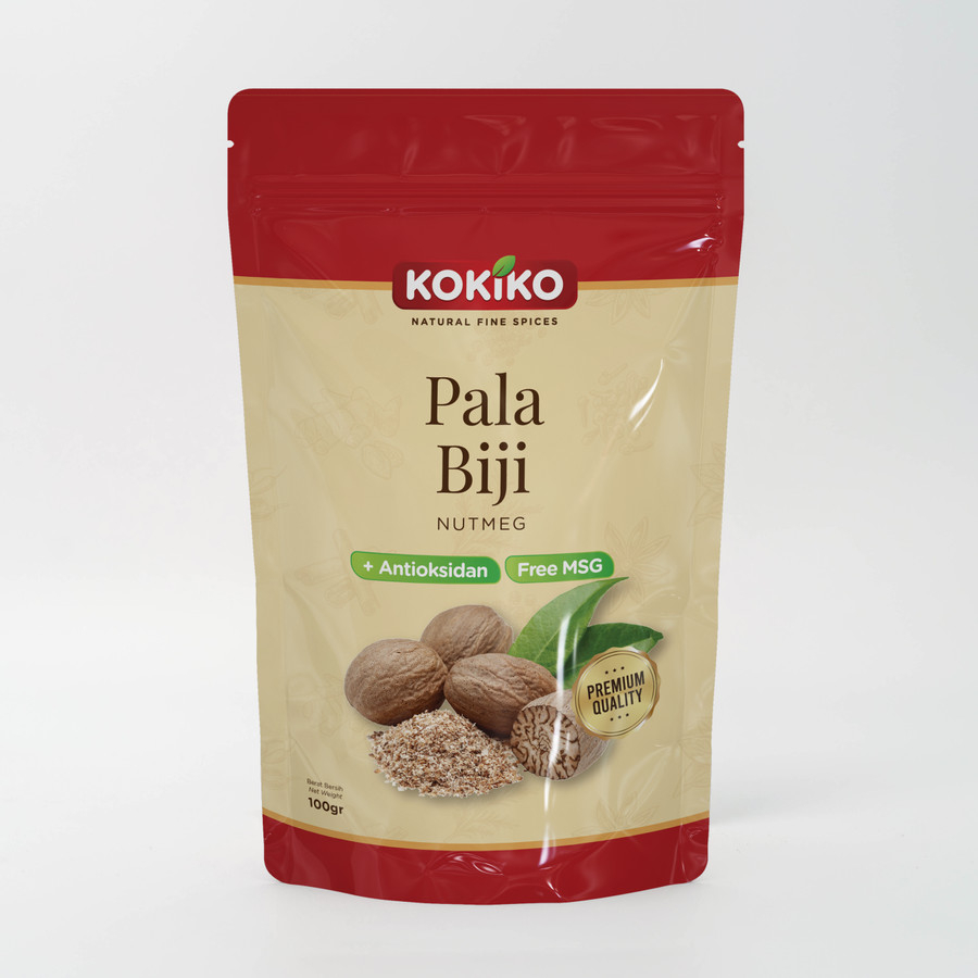 Jual KOKIKO Pala Biji / Pala Utuh / Whole Nutmeg 100 Gram | Shopee ...