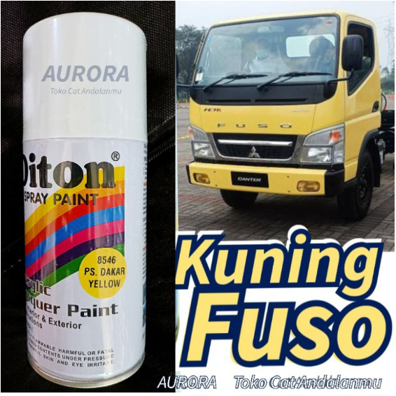 Jual Cat Kuning Truck Truk Trek Canter Mitsubishi Mitsubisi Fuso Diton ...