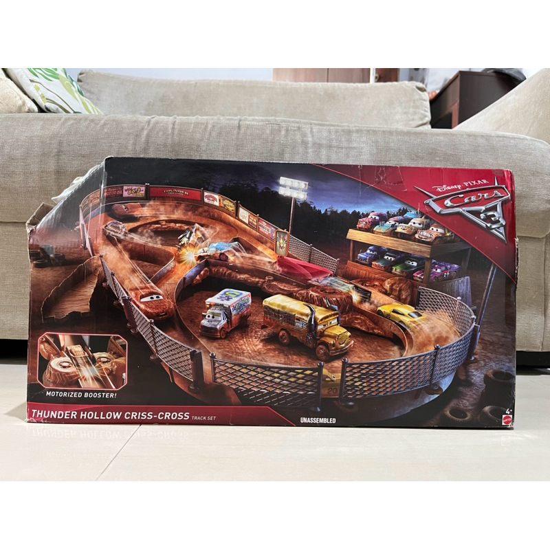 Jual Playset track set cars thunder hollow criss cross | Shopee Indonesia