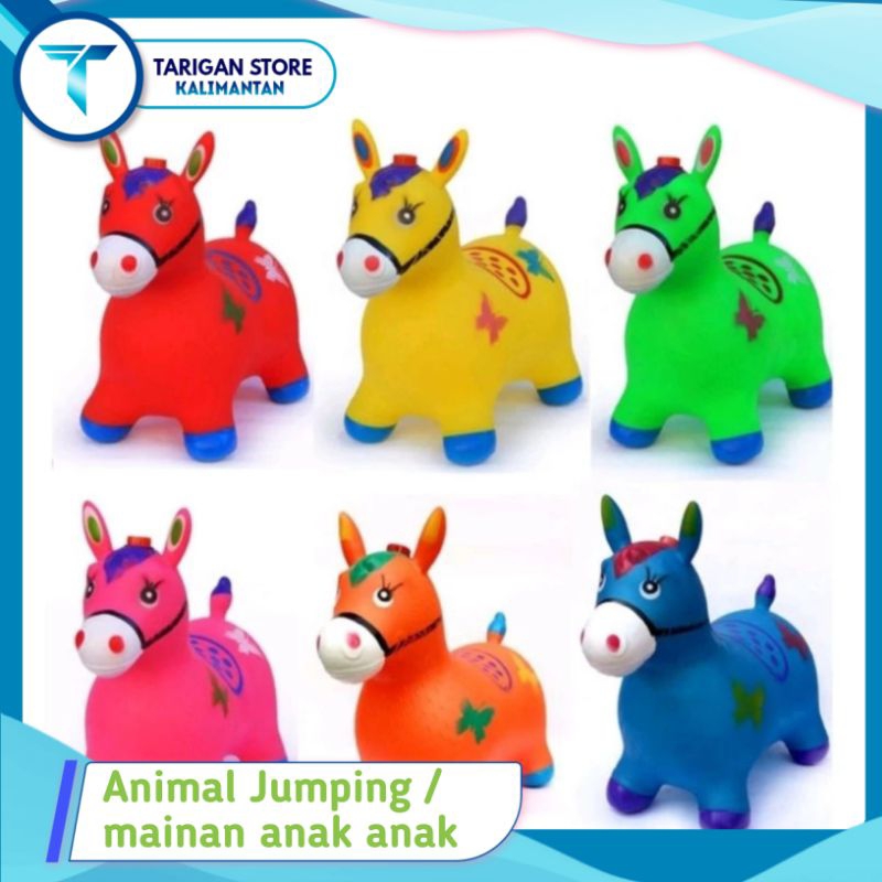 Jual Kuda Kudaan Karet Jumping Animal / Kuda Kudaan KaretKuda Karet ...