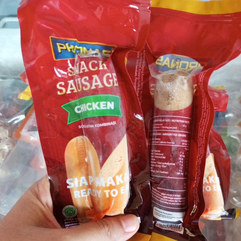 Jual PRONAS Sosis Snack Ayam 65 gr | Shopee Indonesia