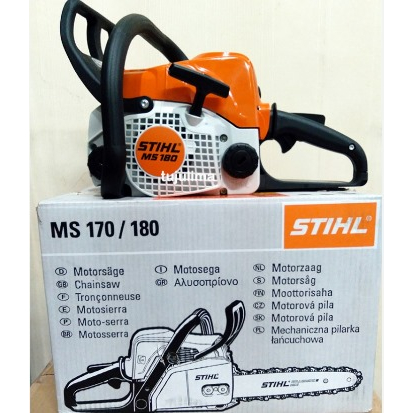 Jual Mesin Potong Kayu / Gergaji Chainsaw Stihl Ms 180/ Ms 182 / 16" | Shopee Indonesia