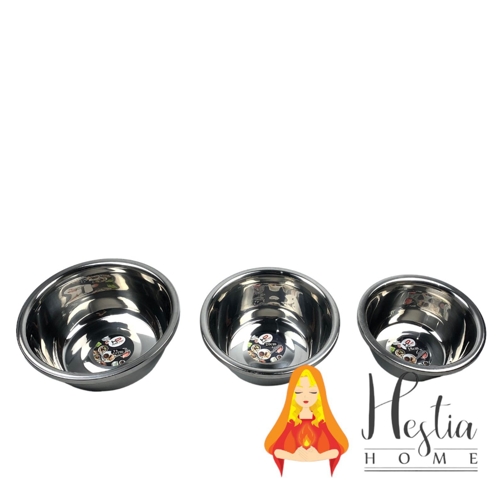 Jual HOME PRO - Baskom Euro Baskom Mangkok Stainless Steel Bahan Tebal ...