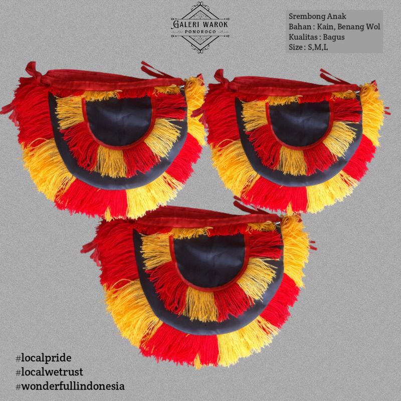 Jual [TERMURAH!!!] Embong / Srembong Reog dan Ganong untuk anak ...