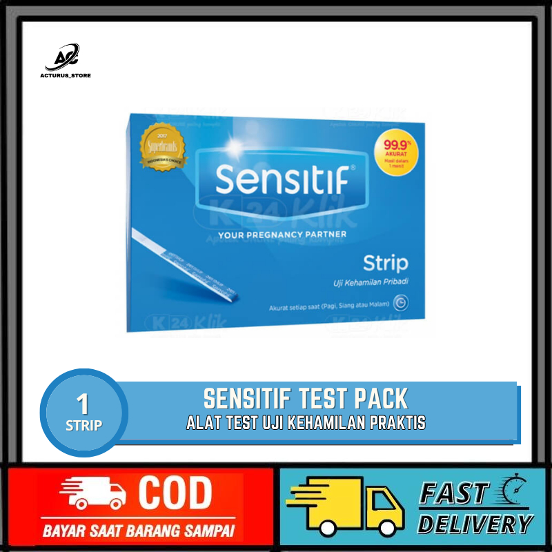 Jual Test Pack Sensitif 1 Strip Tespek Kehamilan 99.9% Akurat | Shopee ...