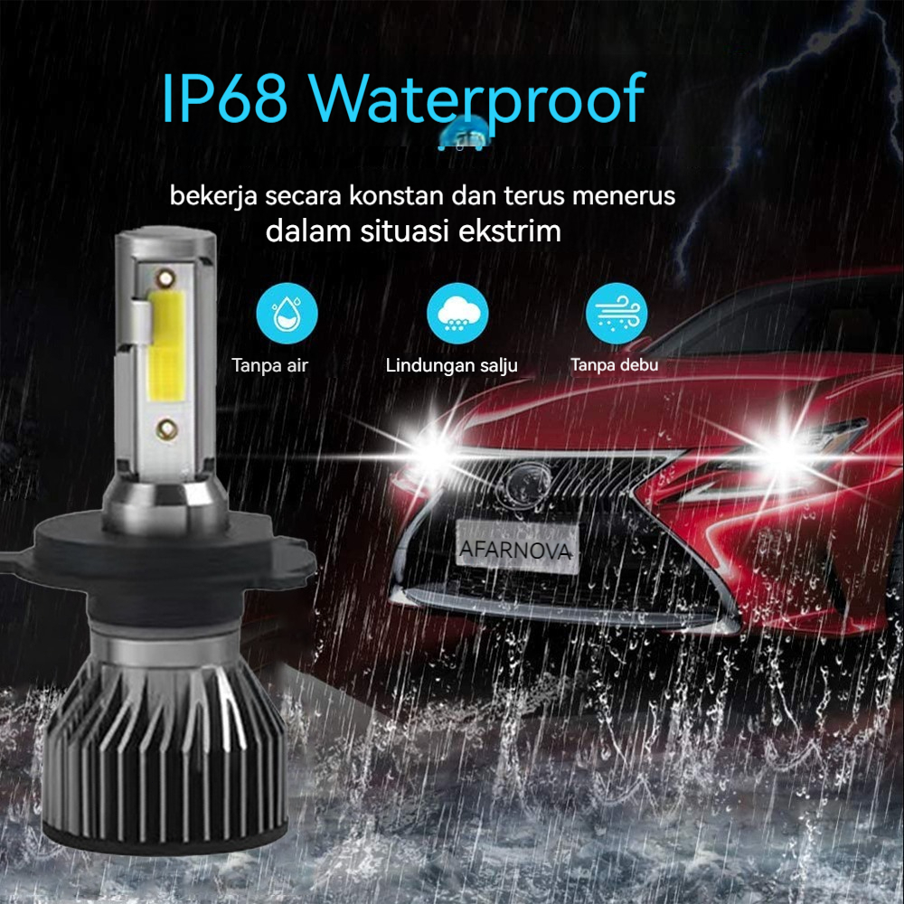 Jual LAMPU LED MOBIL H4 H11 H8 H9 H16 HB3 HB4 H1 HIR2 9012 SEPASANG | Shopee Indonesia