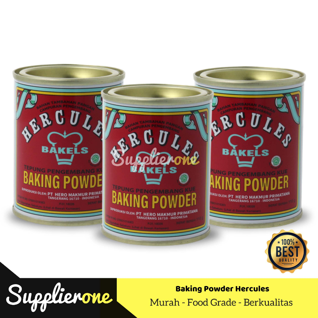 Jual Baking Powder Hercules 110gr / Baking Powder / Hercules Baking ...