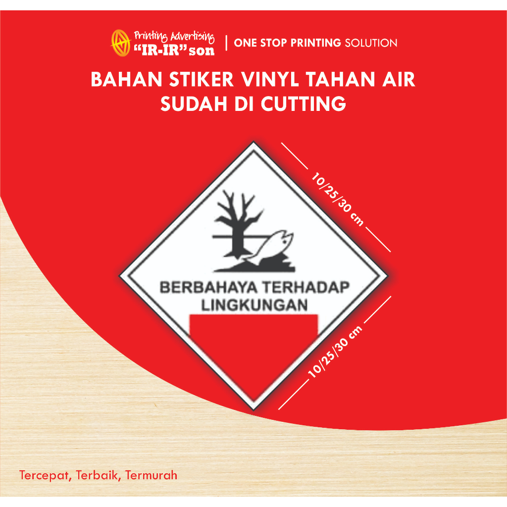 Jual STIKER B3 SAFETY SIGN RAMBU LIMBAH BERACUN | Shopee Indonesia