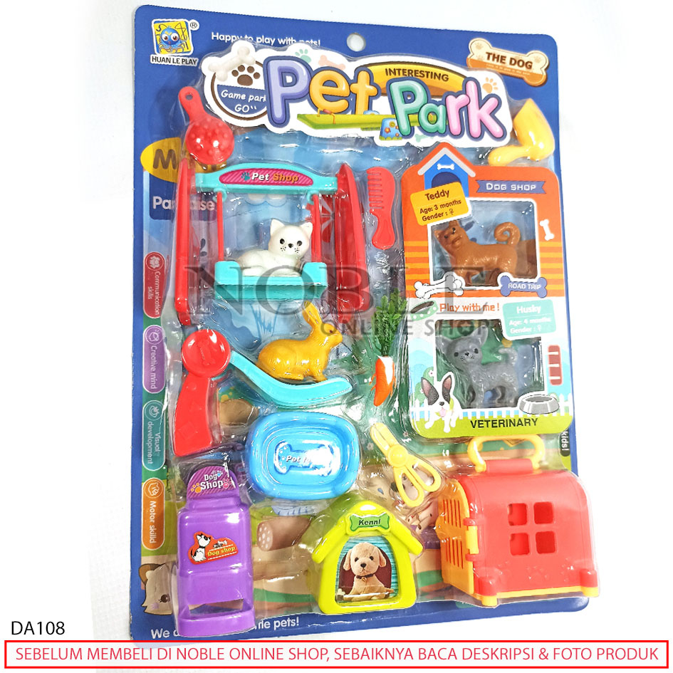 Jual Pet Park Mini Figure Animal Mainan Anak Pelihara Kucing Anjing ...