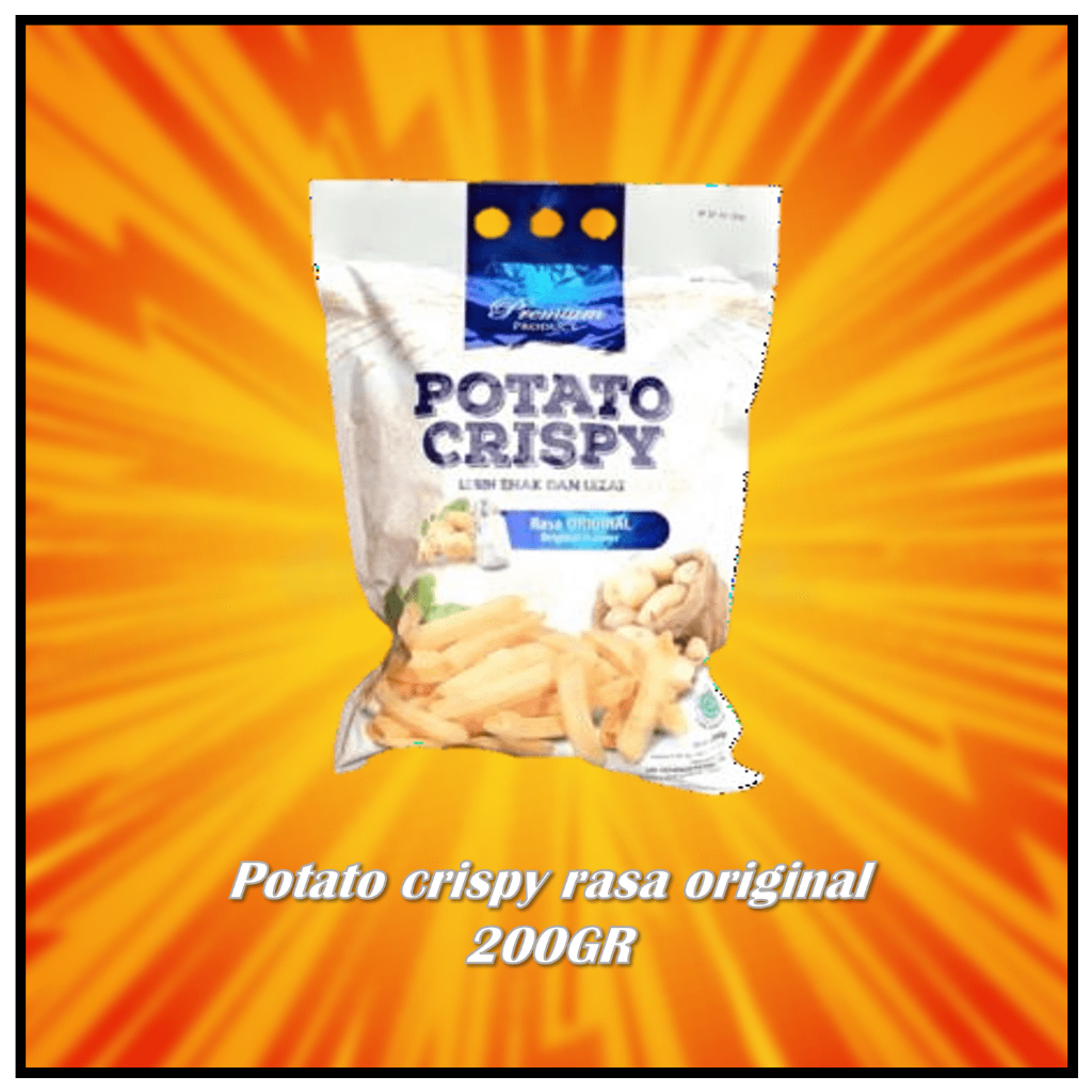 Jual Potato crispy rasa original 200GR | Shopee Indonesia