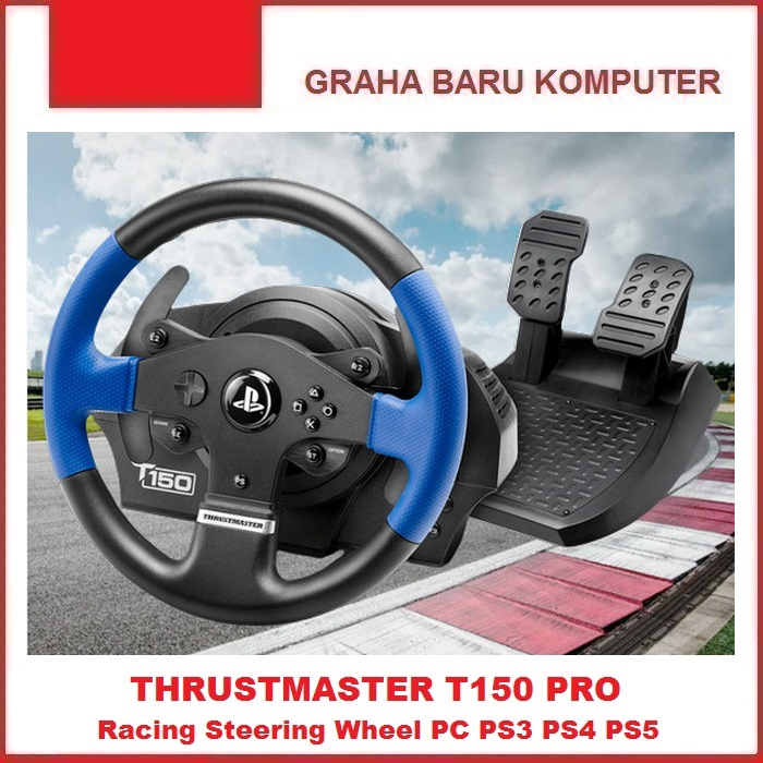 Jual Thrustmaster T150 Pro Racing Steering Wheel PC PS3 PS4 PS5 ...