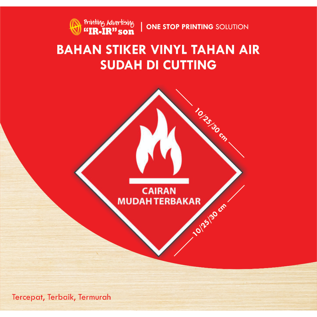 Jual STIKER B3 SAFETY SIGN RAMBU LIMBAH BERACUN | Shopee Indonesia