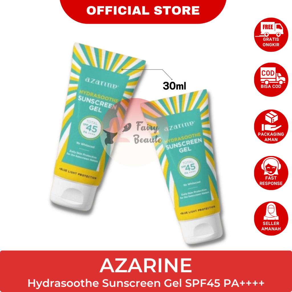 Jual AZARINE Azarin Hydramax-C Sunscreen Suncreen Serum Hydrasoothe ...