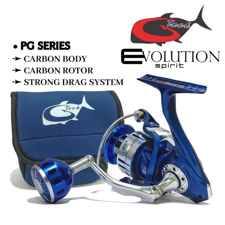 Jual Reel G-Tech Evolution Spirit 3000 4000 PG/HG-Power Handle | Shopee Indonesia