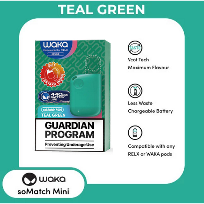 Jual WAKA soMatch Mini Device - Teal Green | Shopee Indonesia
