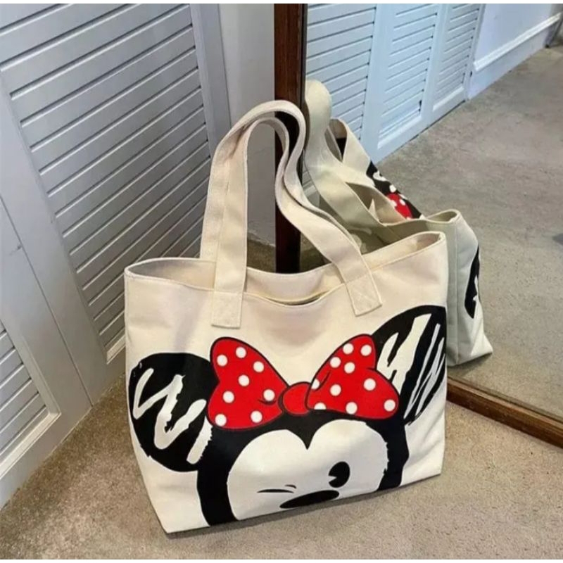 Jual Makassar COD Tas Totebag Disney Tas Totebag Murmer Tas Totebag ...
