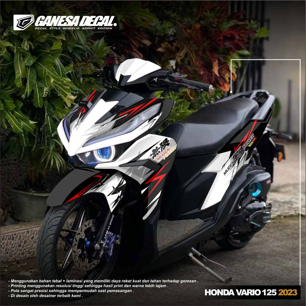 Jual Decal Sticker Vario 125 New 2023 CBS FULL BODY - Stiker Dekal Skotlet Motor Honda Vario 125 ...