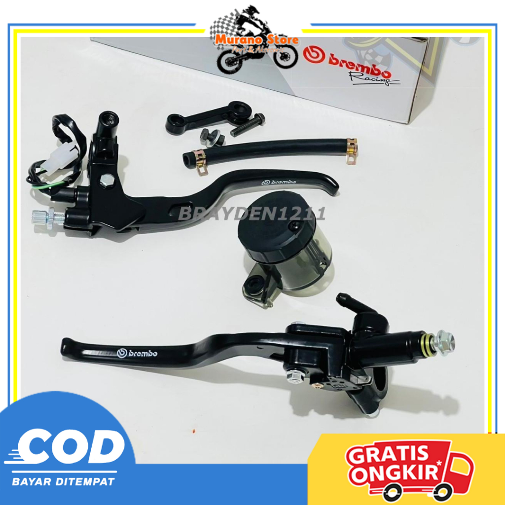 Jual Master rem brembo 1 tabung big smoke Vario Mio Beat Jupiter Rxking ...
