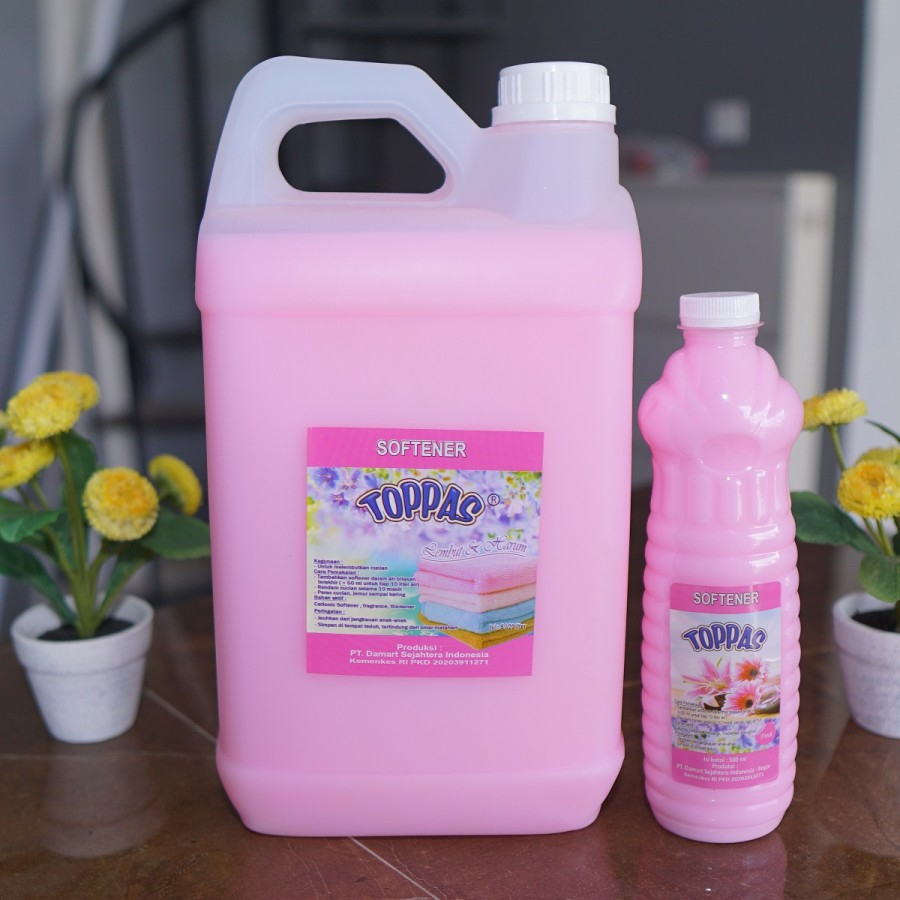 Jual Softener Toppas kemasan jerigen 5L | Shopee Indonesia