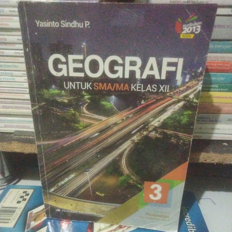 Jual Buku Geografi kelas 12/3/XII sma/ma kurikulum 2013 revisi | Shopee Indonesia