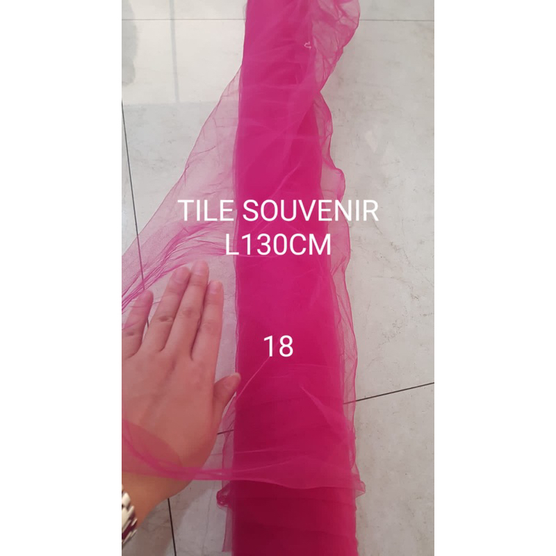 Jual TILE SOUVENIR / bahan souvenir, tulle buat bungkus souvenir ...