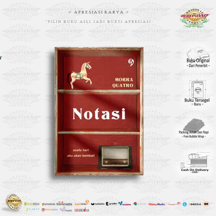 Jual NOVEL NOTASI (EDISI TERBARU) - Penulis: Morra Quatro , Penerbit ...