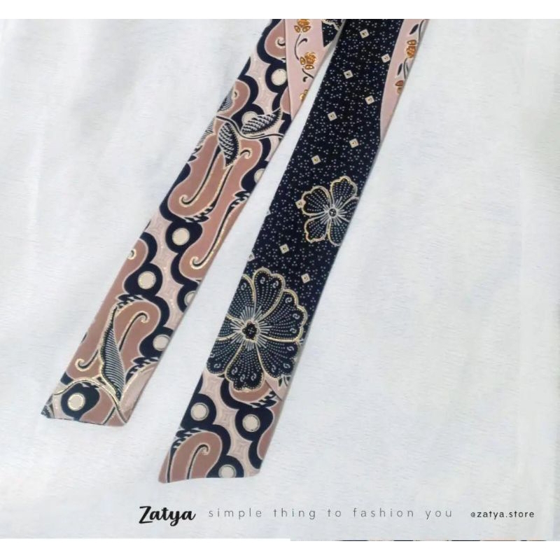 Jual Twilly Batik Scarf by Zatya | Shopee Indonesia