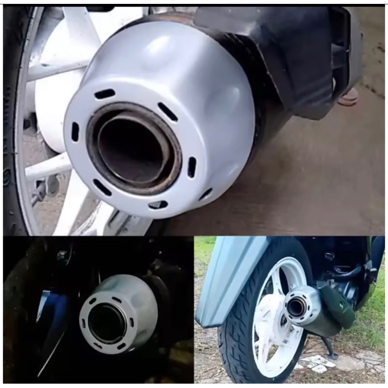 Jual end muffler end cup moncong knalpot vario 125 150 PCX LOKAL BEAT ...
