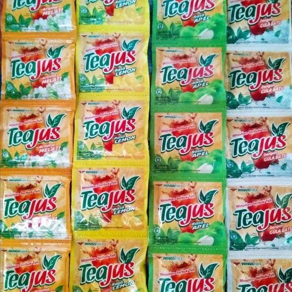 Jual Tea JUS / Minuman Serbuk Teh (1 Renceng isi 10 Sachet) | Shopee ...