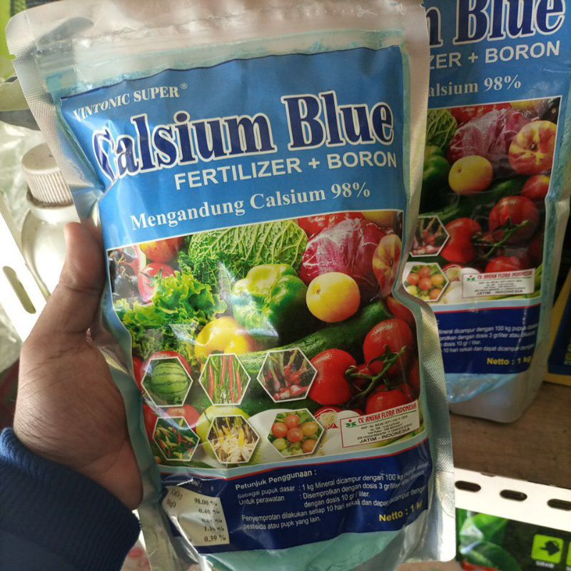 Jual Pupuk CALSIUM BLUE 1 Kg | Shopee Indonesia