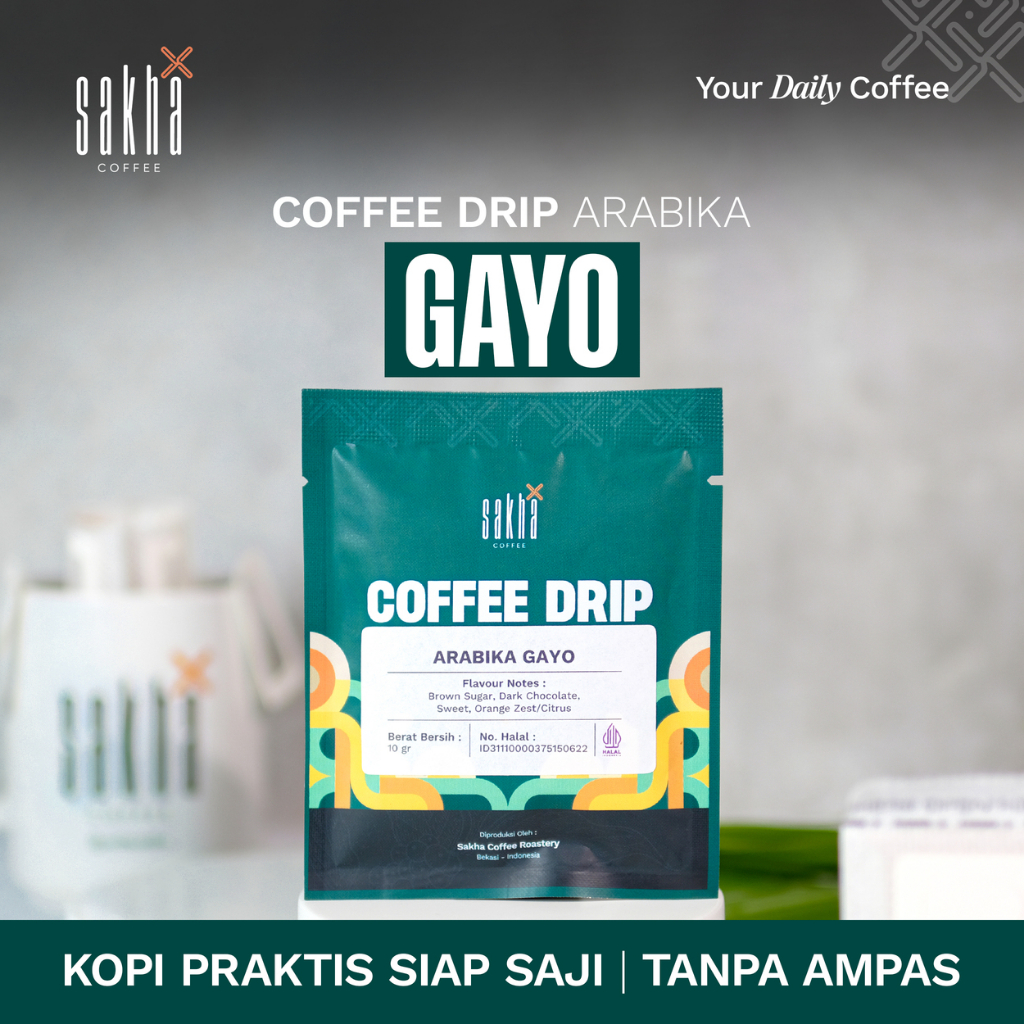 Jual Drip Bag Coffee Arabica Gayo Kopi Arabika Instan Asli Murni Siap ...