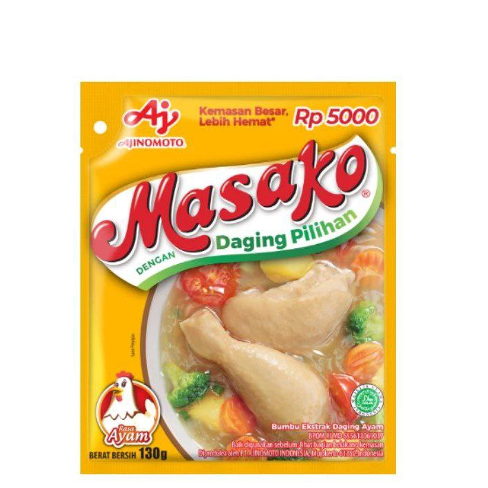 Jual Masako Bumbu Penyedap Dengan Daging Pilihan 130g | Shopee Indonesia