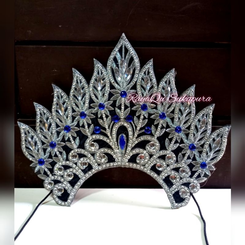 Jual Mahkota Bordir/Mahkota Bordir payet/Mahkota bordir tasik/Mahkota ...