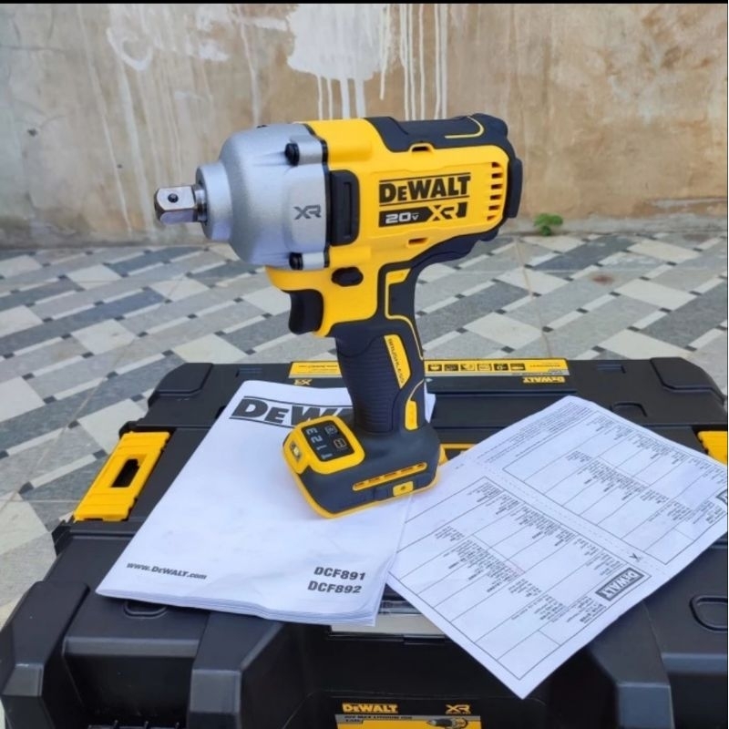 Jual Dewalt DCF892 20V XR Impact Wrench Dewalt DCF 892 Impact Baterai ...