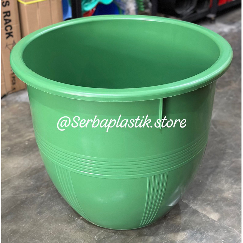 Jual baskom bulat plastik warna / tong air / tong serbaguna / ember air / basin / gentong air ...