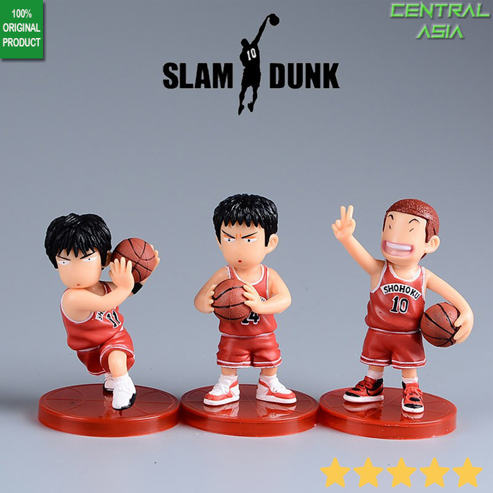 Jual Slam Dunk Figure Set Shohoku Hanamichi 5pcs | Shopee Indonesia