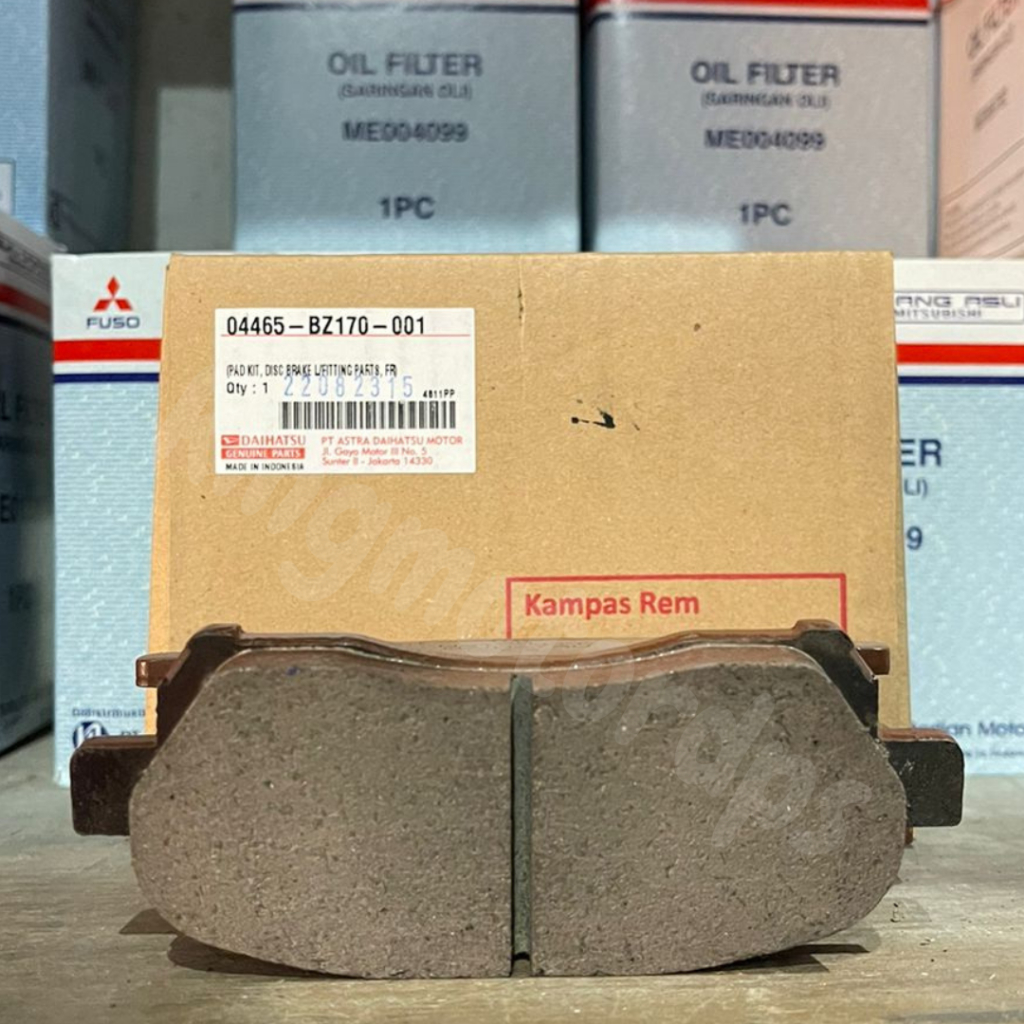 Jual KMD | Kampas Rem Depan Xenia Daihatsu 04465-BZ170-001 / Brake Pad ...