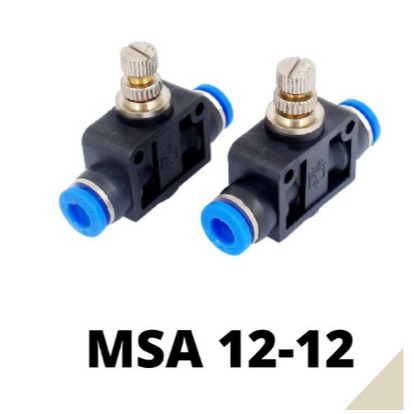 Jual MSA 12 FITTING SPEED CONTROL PNEUMATIC SELANG 12 MM x 12 MM ...