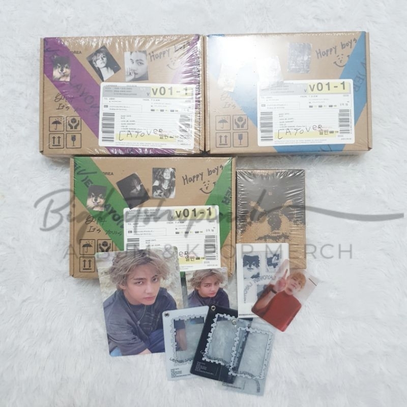 Jual [READY STOCK] BTS V ALBUM - LAYOVER WITH POB / REGULER|| ALBUM V ...