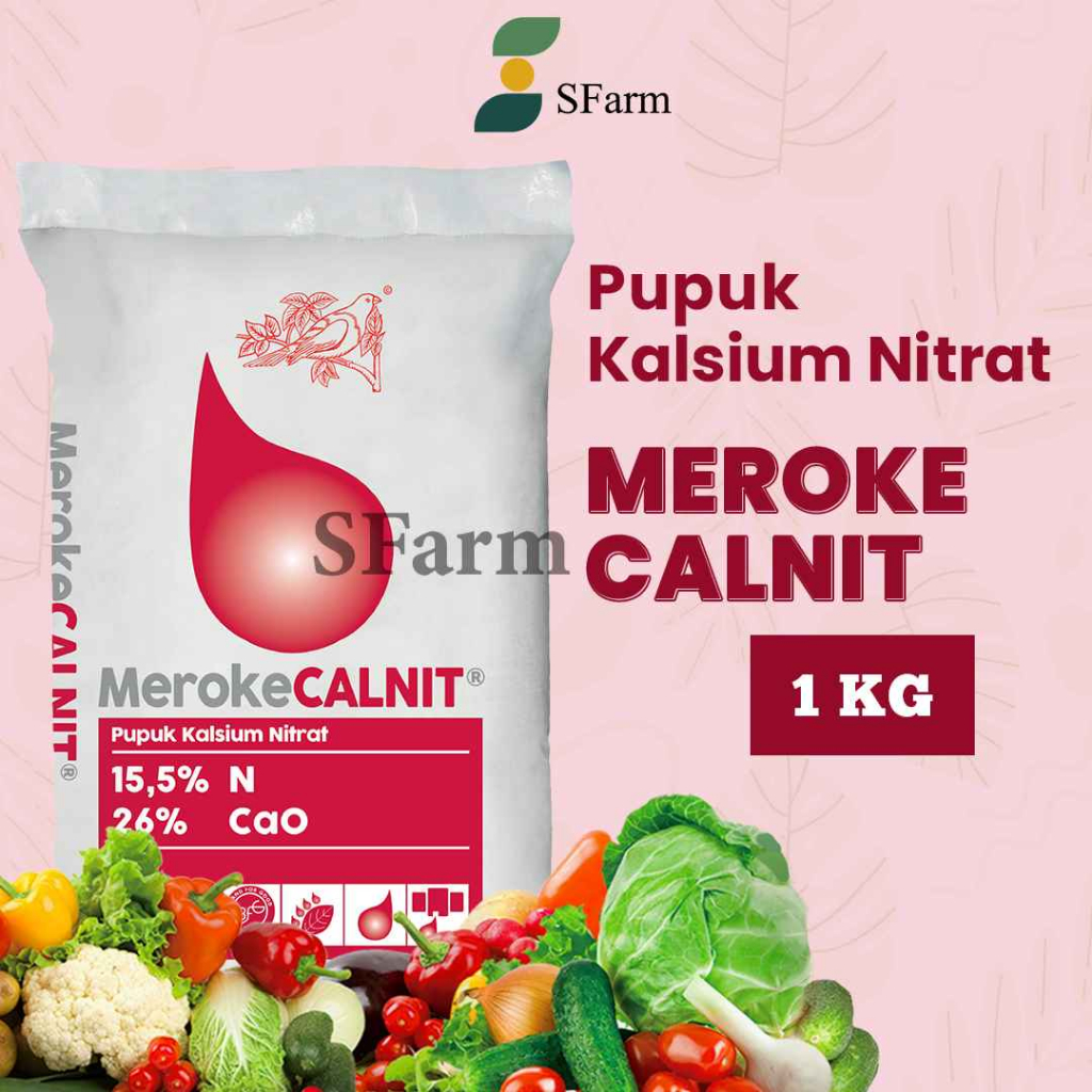 Jual Pupuk Meroke CALNIT 1Kg Kemasan Asli Pabrik | Shopee Indonesia