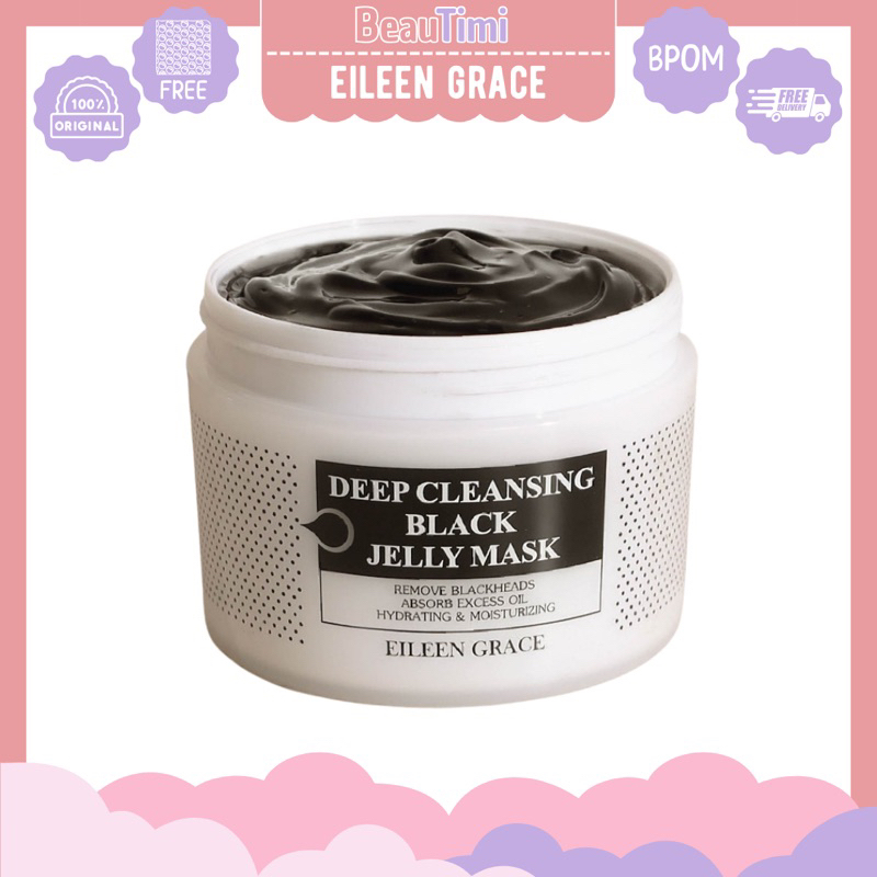 Jual beautimi - EILEEN GRACE Deep Cleansing Black Jelly Mask 300ml ...