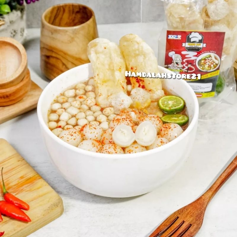 Jual [TERMURAH] BAKSO ACI Boci isi 12 ASLI GARUT Maucu/ aneka Bakso Aci ...