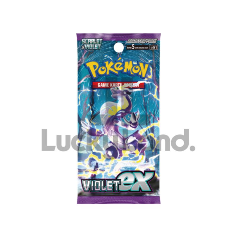 Jual Kartu Pokemon Violet Ex sV1v Booster Pack Bahasa Indonesia | Shopee Indonesia