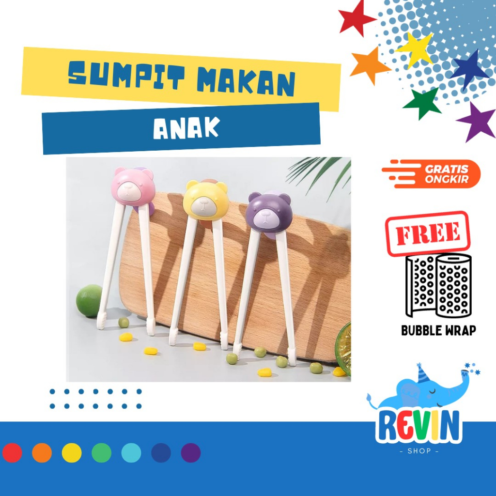 Jual Sumpit Anak Karakter Training Chopstick / Sumpit Anak Belajar ...