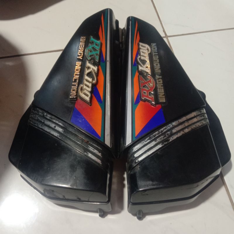 Jual cover body RX-King master old lama tahun 97 98 99 hitam striping ...