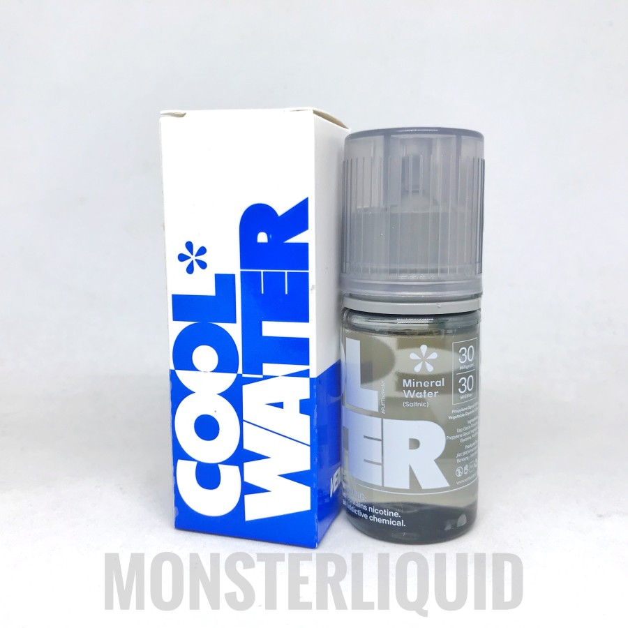 Jual SALT COOL WATER MINERAL WATER BY VEM JUICE 30MG 30ML | Shopee ...