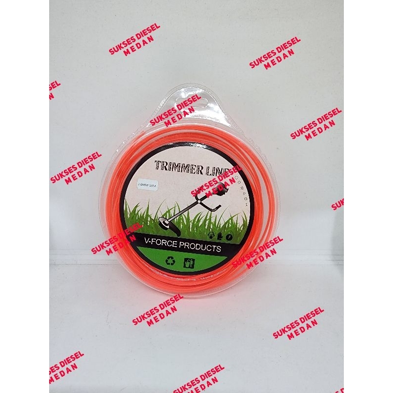 Jual Tali Senar Nilon Mesin Babat Potong Rumput 50 Meter | Shopee Indonesia