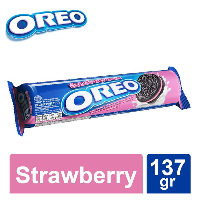 Jual OREO ROLL STRAWBERRY 119 GR | Shopee Indonesia